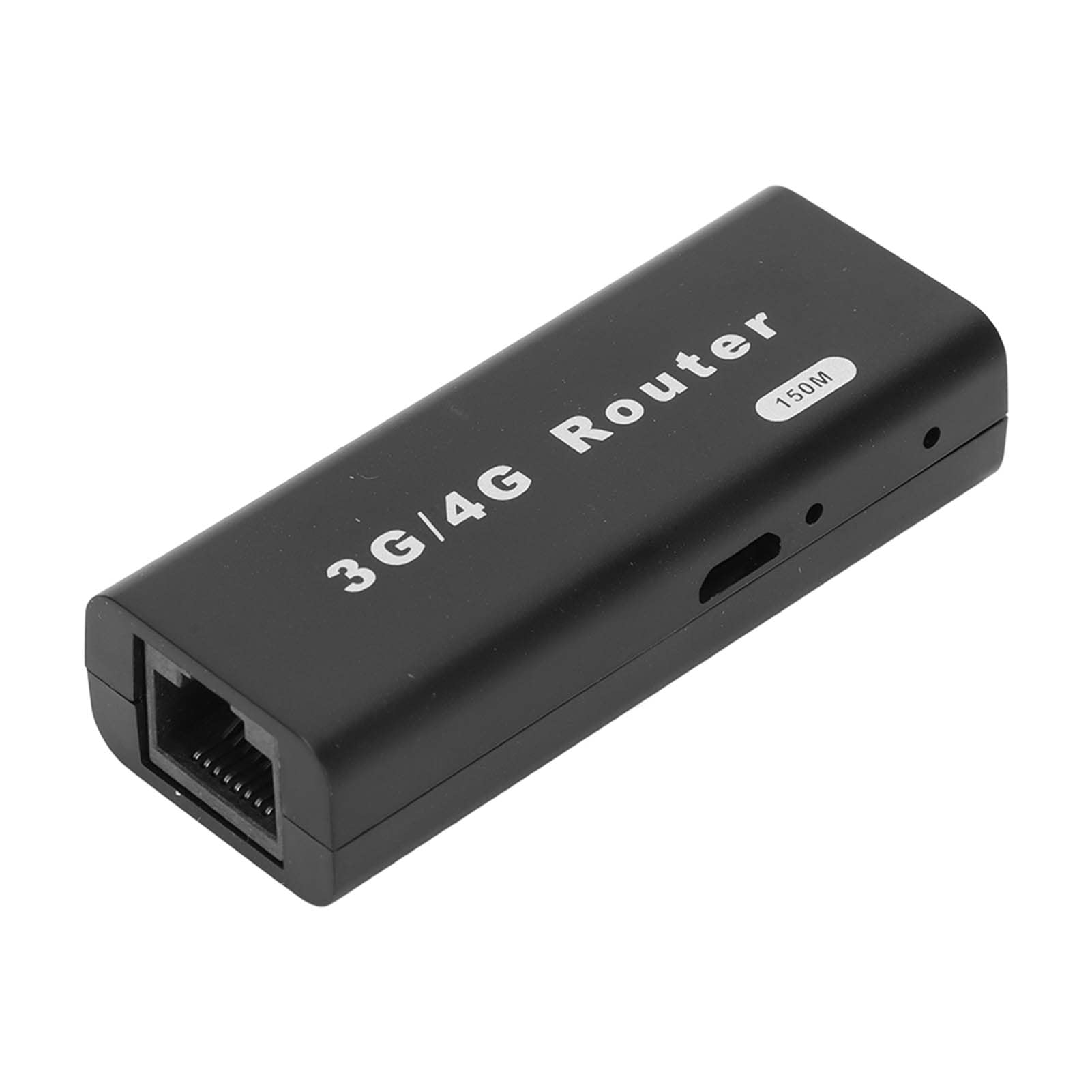 Mini Router, USB 3G Modems RJ45 USB Network Card Adapter 802b G N Standard Mini 3G WiFi Router for Computer