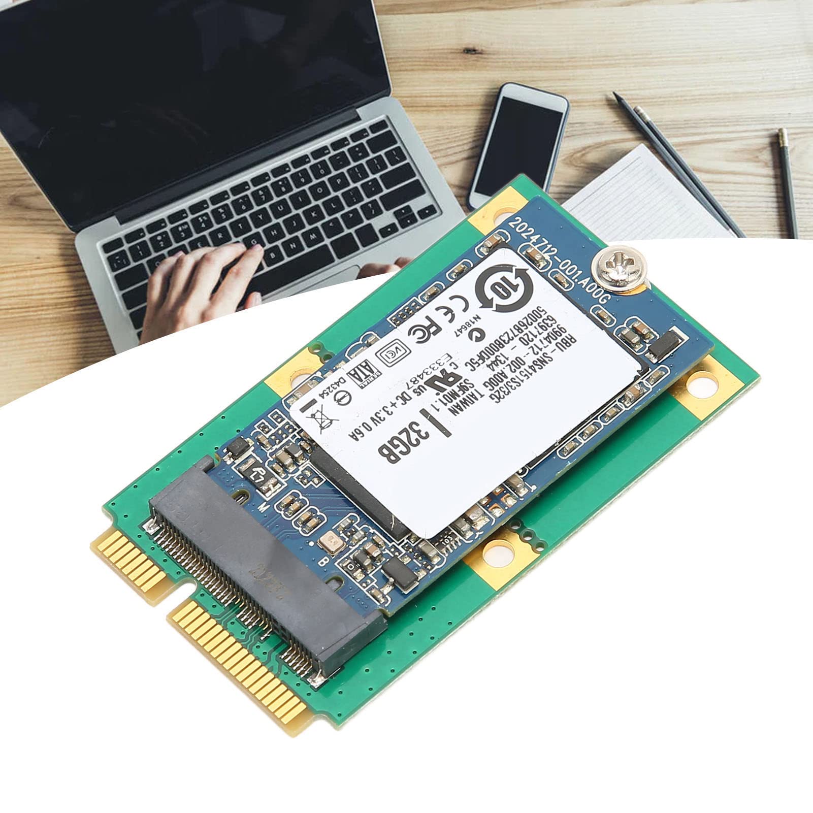 Rongm M.2 Hard Drive, Stable Portable M.2 SSD Circuit Board for Computer 32GB