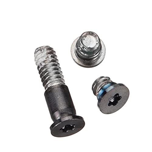 Ronyme 10Pcs Bottom Case Cover Screws Professional for 13in A1932 Accessory Spare Parts Notebook, Gray