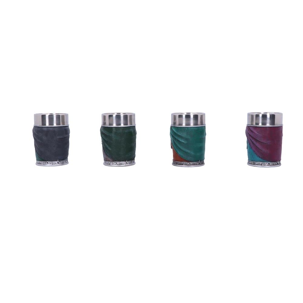 Nemesis Now Officially Licensed Lord of The Rings Hobbit Shot Glass Set, Multi Coloured, 0cm, B5892V2