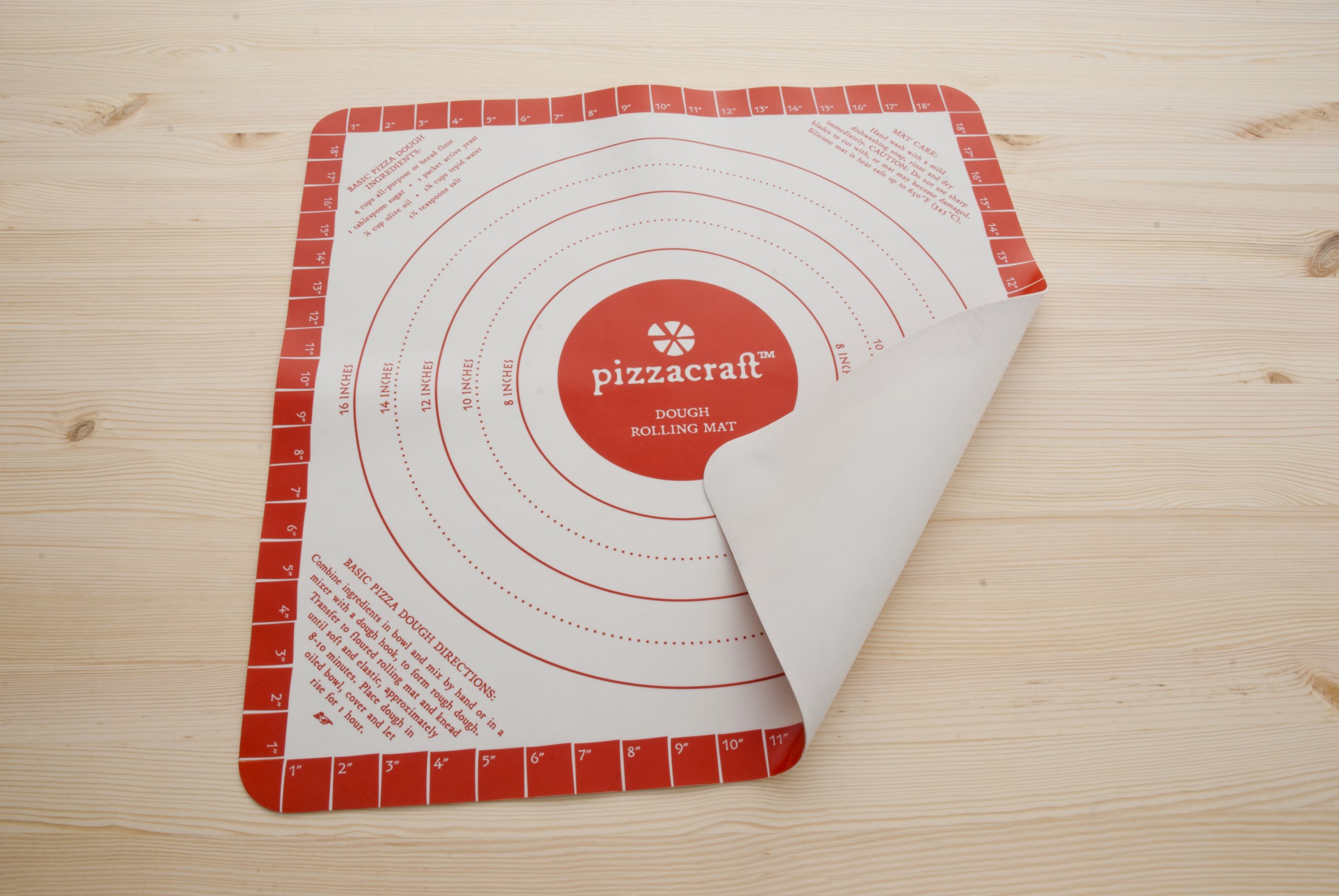 PC0408 Silicone Dough Rolling Mat, 20 by 20-Inch
