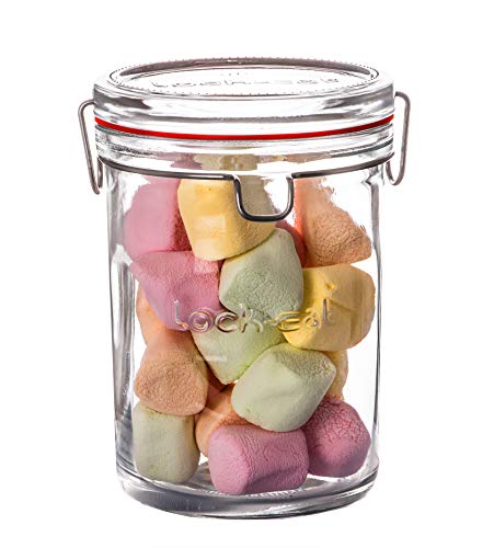 Luigi Bormioli Lock-Eat Food Jar XL, 34 Ounce