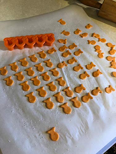 Mini Tiny Fish Cookie Cutter, Goldfish Cracker Multi x5 (2 Pack) - Fun, Baking, Dough, and Fondant Cutter For Kids, Baked Fish-Shaped Maker