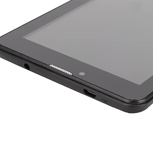 PUSOKEI Kids Tablet,7 inch Tablet for Childs 2GB RAM 32GB ROM Android 10 Toddler Tablet with Bluetooth,WiFi,Dual Camera,Educational,Games,3500mAh Battery,Birthday Gift(Black)