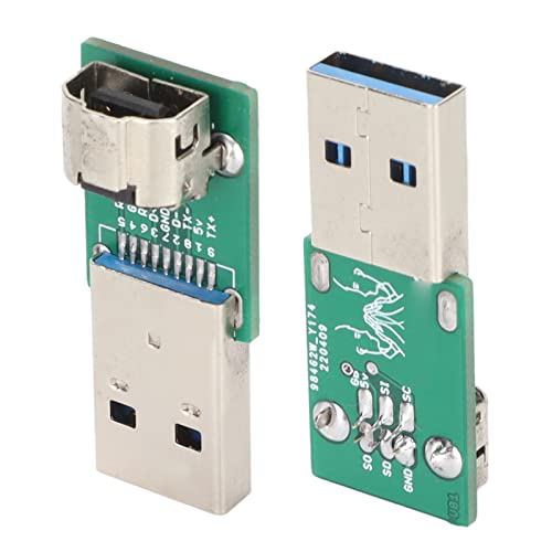 PUSOKEI USB3.0 Adapter for SNAC Controller,No Latency PCB IO Board 6.1 and IO Digital 1.2 Converter,SNAC Handle Adapter for Mister IO Board for GBC for GBA
