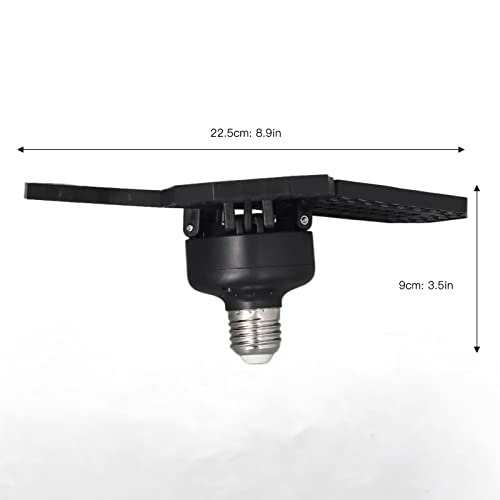 Plant Grow Light, Red and Blue Spectrum Plant Growth Lamp Plug in 80W 3 Universal Blades for Indoor Bonsai