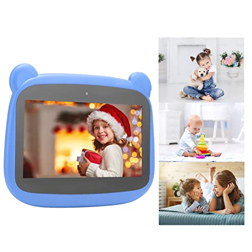 soobu HD Tablet, Kids Tablet Dual Band US Plug 100‑240V Dual Camera 32GB ROM 5000mAh for Ebook (US Plug)