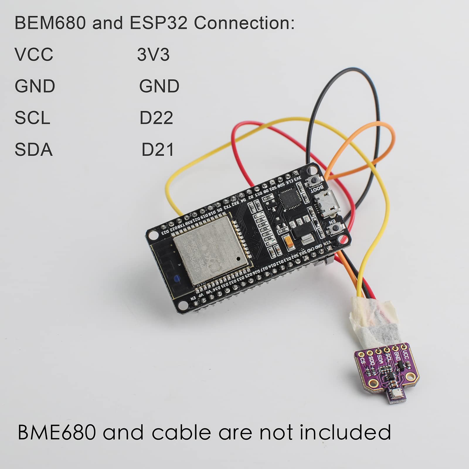 RCmall 18Pins ESP32-WROOM-32 Development Board ESP32 Devekit V1 NodeMCU-32S WiFi+BT BLE Combo Dual-core Dev Module for Arduino IDE, with Expanding Board