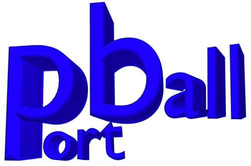 PortBall Game Unit - Includes Official 3-Ball Set and 1-Game Unit - Bouncing Indoor & Outdoor Sport, Great Gift for Birthdays, Fun Game for Teens and Adults