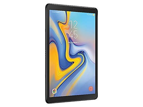 Samsung Electronics SM-T597VZKAVZW Galaxy Tab A, 10.5", Black (WiFi & LTE Verizon) (Renewed)