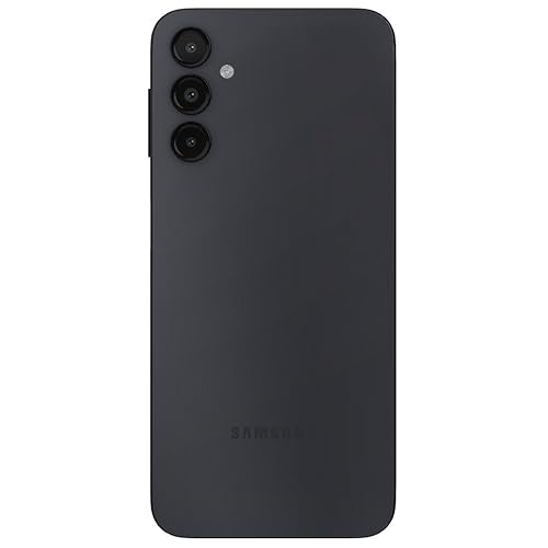 SAMSUNG Galaxy A14 (128GB, 4GB) 6.6", Android 13, 5000mAh Battery, 50MP Triple Camera, Dual SIM 4G Volte GSM Unlocked International Model A145M/DS (w/ 256GB SD, Black)