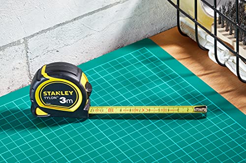 Stanley 0-30-687" Tylon Tape Measure, Black/Yellow, 3 m/12.7 mm