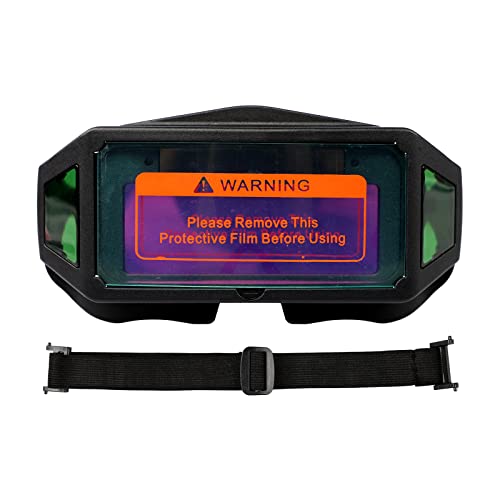 Panoramic View Welding Glasses True Color Auto Darkening Welding Goggles Welder Safety Eye Protection Mask Helmet Accessories