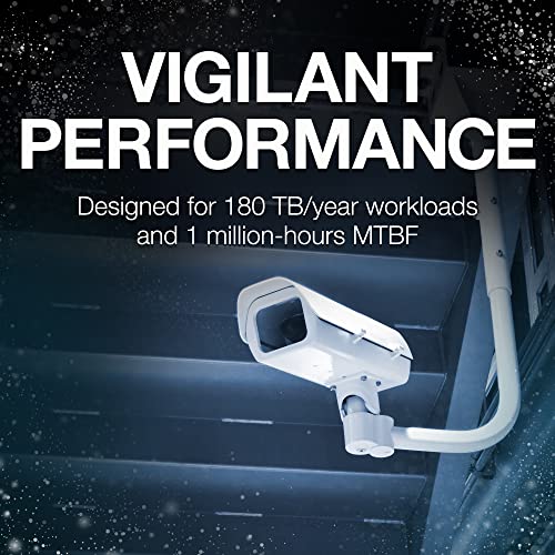 Seagate SkyHawk 3TB Surveillance Hard SATA 6Gb/s 256MB Cache 3.5-Inch Internal Drive-Frustration Free Packaging (ST3000VX009), 2 gal