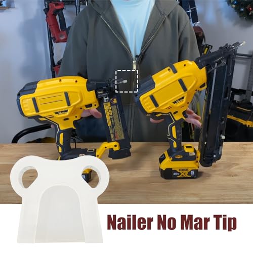 N558471 N569446 Nailer No Mar Tip Compatible with Dewalt Replaces BCN680D1 DCN680B DCN680D1 DCN681B Parts (4Pack)