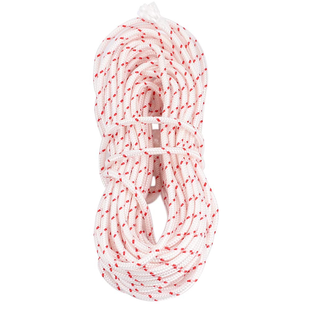 Kizut (10-Meter 3.5mm Lawn Mower Recoil Starter Rope Pull Cord for Sthil Sears Crafsman Poulan McCulloch Echo Homelite String Trimmer Edger Weed Eater