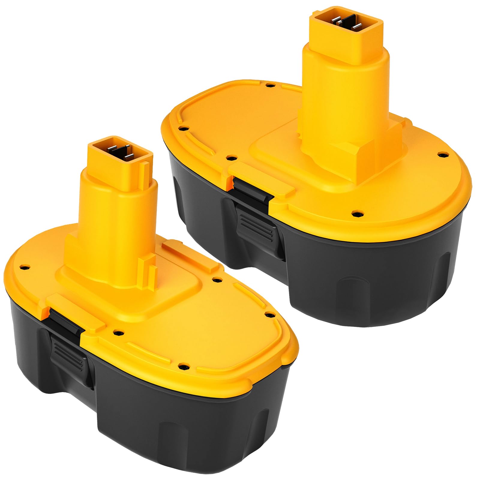 Wryfzxd Upgraded 4.5Ah Replacement for Dewalt 18V Battery DC9096 DC9098 DC9099 Compatible with Dewalt 18V XRP Battery Compatible with Dewalt 18 Volt Batteries Cordless Power Tools 2Pack