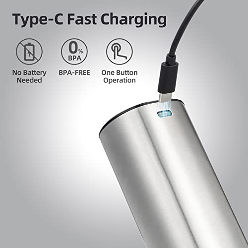 Rechargeable Electric Salt and Pepper Grinder