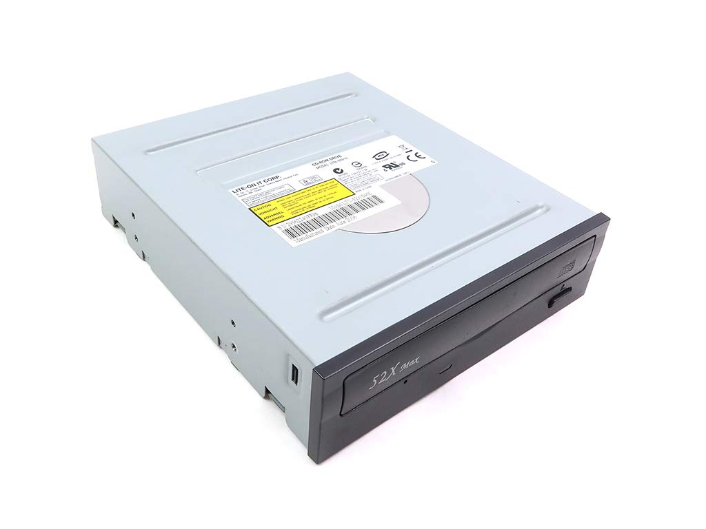 LITE-ON 52X 5.25 IDE ATA Desktop CD-ROM Optical Drive Black LTN-5291S46C