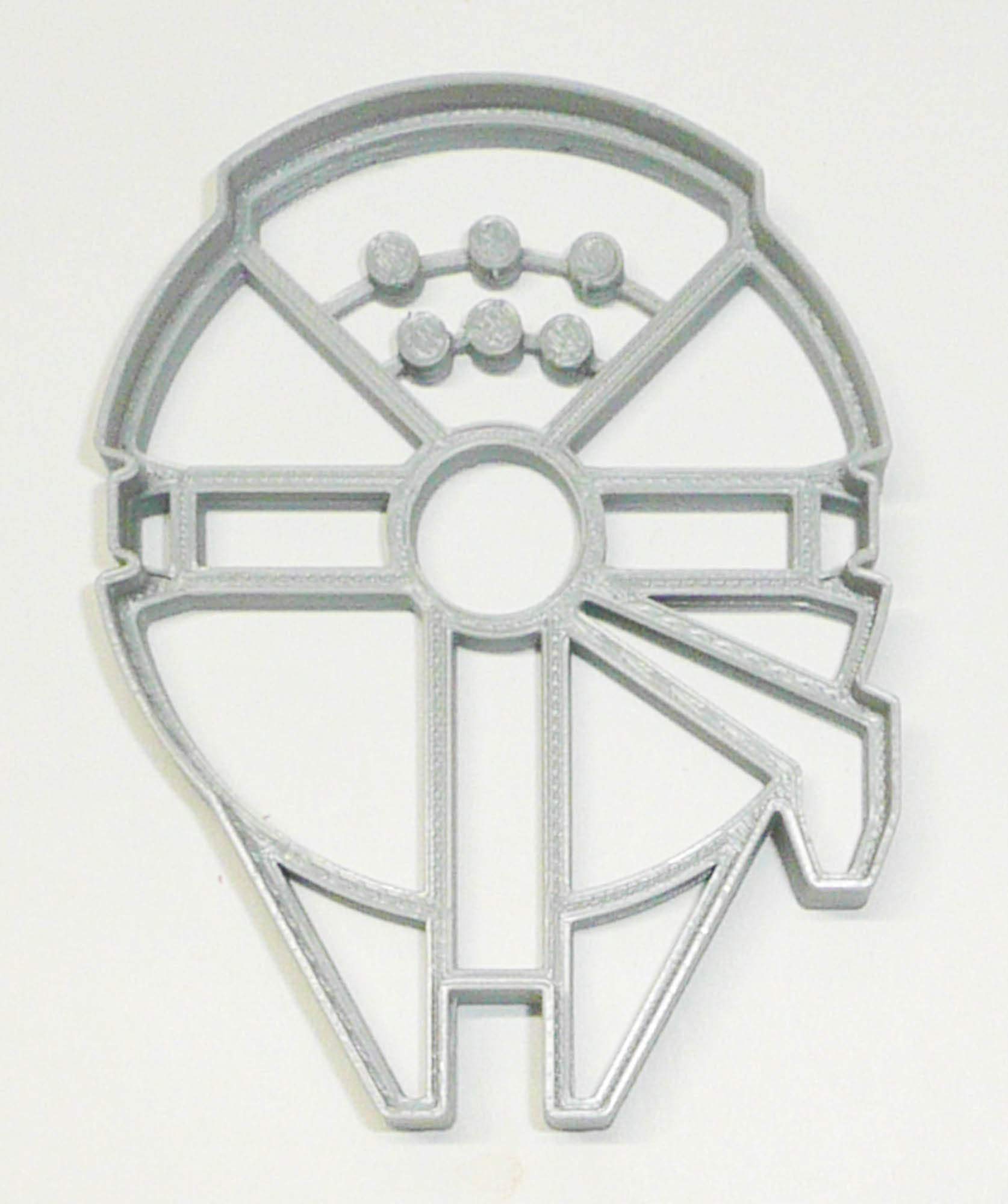MILLENNIUM FALCON STARSHIP STAR WARS COOKIE CUTTER MADE IN USA PR2298