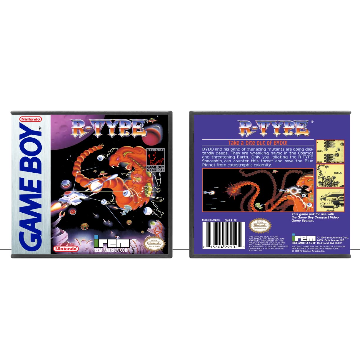 R-Type | (GB) Game Boy - Game Case Only - No Game
