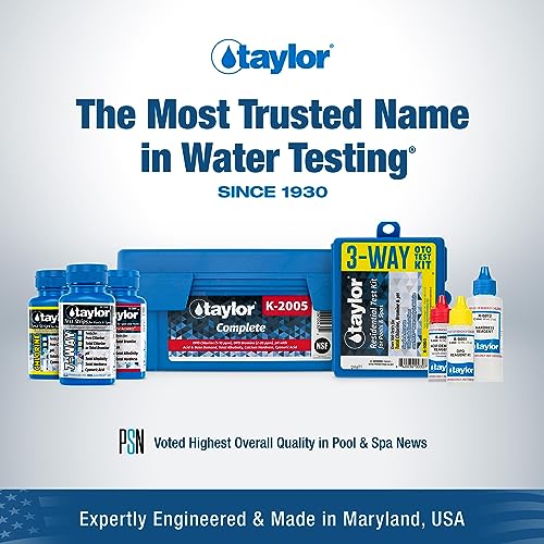 Taylor Technologies Taylor Tech R-0870-I DPD Powder for Swimming Pool, 10gm, As Shown
