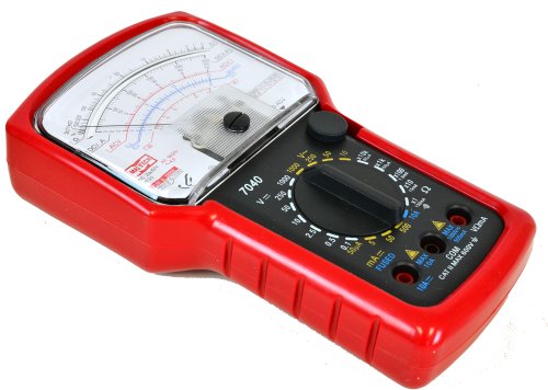 Tekpower TP7040 20-Range AC/DC Analog Multimeter General Purpose with High Accuracy and Well Built Details, Strong Needle