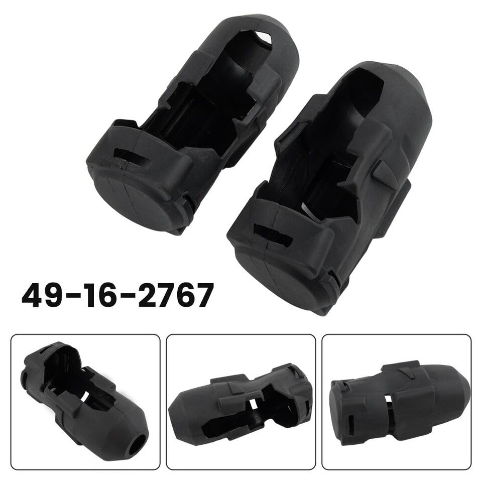 sanbaiyi 2-PACKS 49-16-2767 Protective Boot High Torque Impact Protective Boot Compatible with Milwaukee M18 FUEL 1/2 High Torque Impactfor 2767-20 & ONEKEY Version (2863-20)
