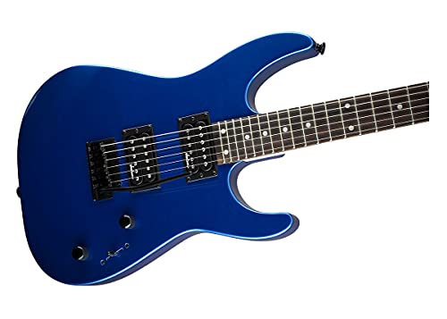 Jackson JS Series Dinky JS12 6-String Right-Handed Electric Guitar with Amaranth Fingerboard (Metallic Blue)