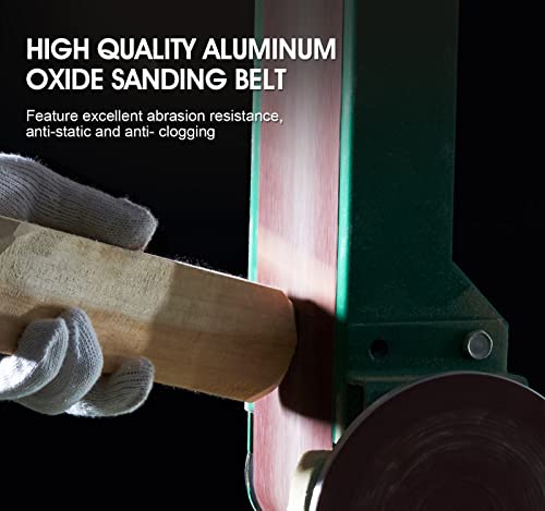 Sanding Belts 10 Pack 4×36 Inch Aluminum Oxide Sanding Belt for Belt Sander 2 Each of 80 120 150 240 400 Grits Belt Sander Paper