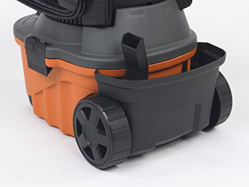RIDGID Wet Dry Vacuums VAC4010 2-in-1 Compact and Portable Wet Dry Vacuum Cleaner with Detachable Blower, 4-Gallon, 6.0 Peak HP Leaf Blower Vacuum Cleaner