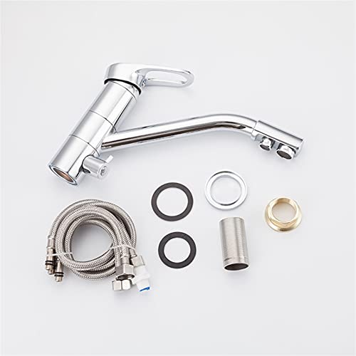RTYUIE Kitchen Faucet Countertop Installation Faucet 360 Degree Rotation with Water Purification Function Easy Installation and Smooth Water Flow