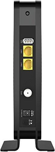 NETGEAR Renewed C3700-100NAR C3700-NAR DOCSIS 3.0 WiFi Cable Modem Router with N600 8x4 Download speeds. Certified for Xfinity from Comcast, Spectrum, Cox, Cablevision & More
