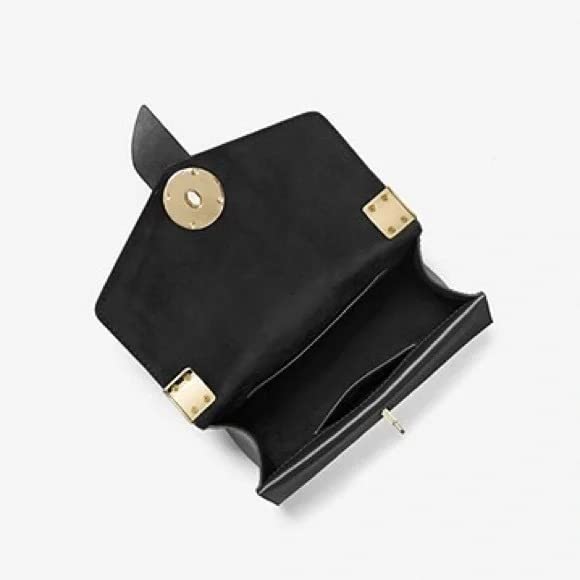 Michael Kors Greenwich Flap Style Crossbody Small (Black Studs)