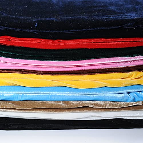 The Wide 60" Spandex Velvet Fabric for Costume, Apparel, Craft and Sewing by 2Yards(Pink 2Yards)