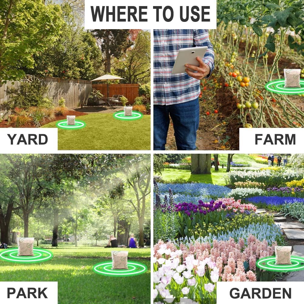 Snake Repellent for Yard Powerful, Keep Snake Away Repellent for Outdoors,Snake Deterrent for Yard,Snake Repellent for Outdoors Pet Safe,Effectively Snake Repellant Outdoor and Home-8P