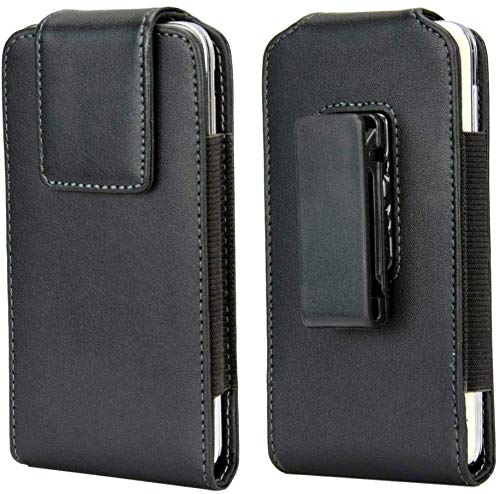 iPhone 11 Holster,iPhone 11 Pro Max Holster,FH Vertical Swivel Pouch Carrying Case with Belt Clip Holster Cover for Apple iPhone 11, iPhone 11 Pr Max (Fits with a Thin Case)