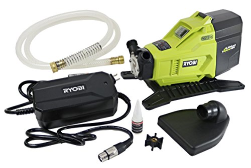 Ryobi P750 One+ 18V Hybrid Lithium Ion Battery or 120V AC Powered Portable Potable Water Transfer Pump (Battery Not Included, Tool Only)