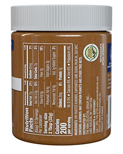 MaraNatha No Stir Crunchy Almond Butter, 12 oz Jar