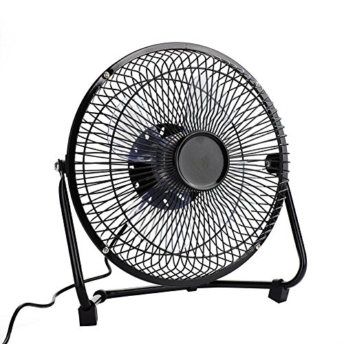 Solar Panel Powered Fan, 2.5w/5W USB Solar Powered Fan Mini Solar Ventilator, Portable Fan for Cooling Ventilation, Outdoor Home Travelling Greenhouse Pet Chicken House Car Ventilation System, 8 Inch