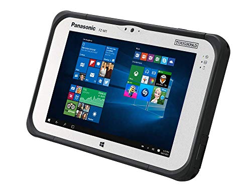 Panasonic Toughpad M1, FZ-M1, FZ-M1CEBEABM, Intel Core i5-4302Y @1.6GHz, 8GB, 128GB SSD, Wi-fi, Bluetooth, 4G LTE, Win 10 Pro, TPM 1.2, Camera, Webcam, 2D Barcode Laser (EA30), (Renewed)