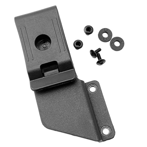 Zaagot K Sheath Waist Clip for Making Scabbard Clip K Sheath Accessories Carry Sheath Tool with Screws Nylon