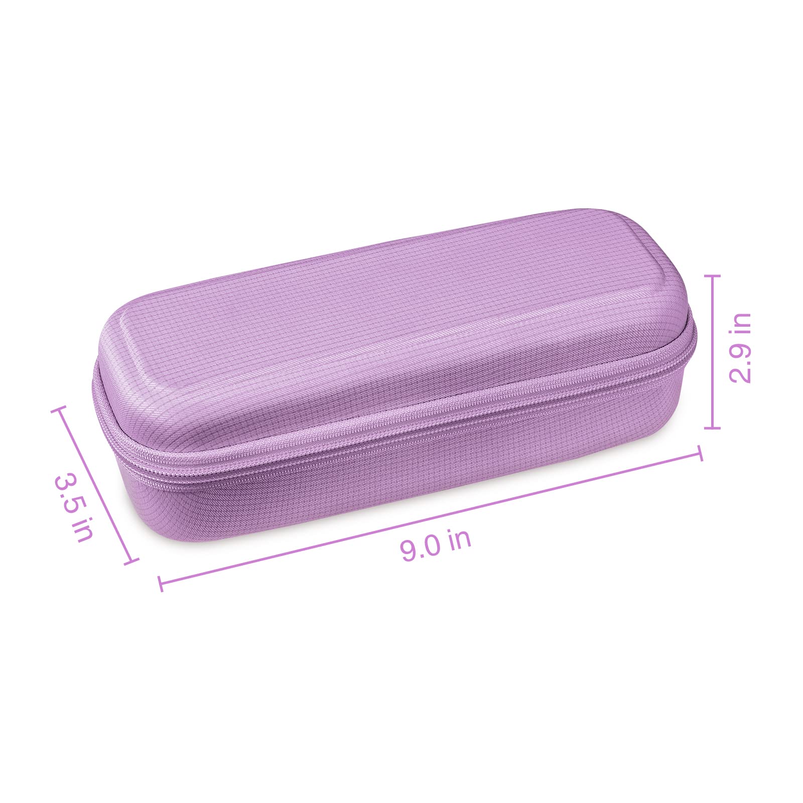 SITHON Hard Shell Travel Case for Oral-B Pro 1000, 2000, 3000, 3500, 1500 Electric Toothbrush, Protective Shockproof Storage Carrying Case with Handle and Soft Lining Inside (Purple)