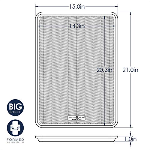 Nordic Ware Prism Big Sheet, Metallic