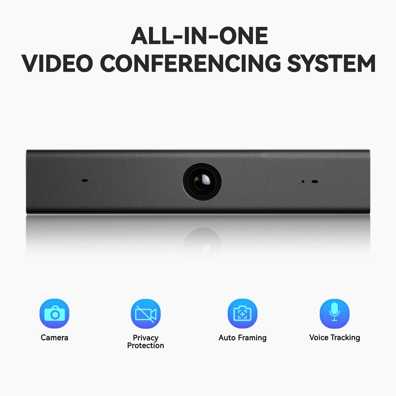 TIBURN Interactive Whiteboard Smartboard Board 75" R2 Pro 4K UHD Touch Screen Smart Board (Electronics whiteboard with Removable Stand, Conference Camera, Conference Speaker)