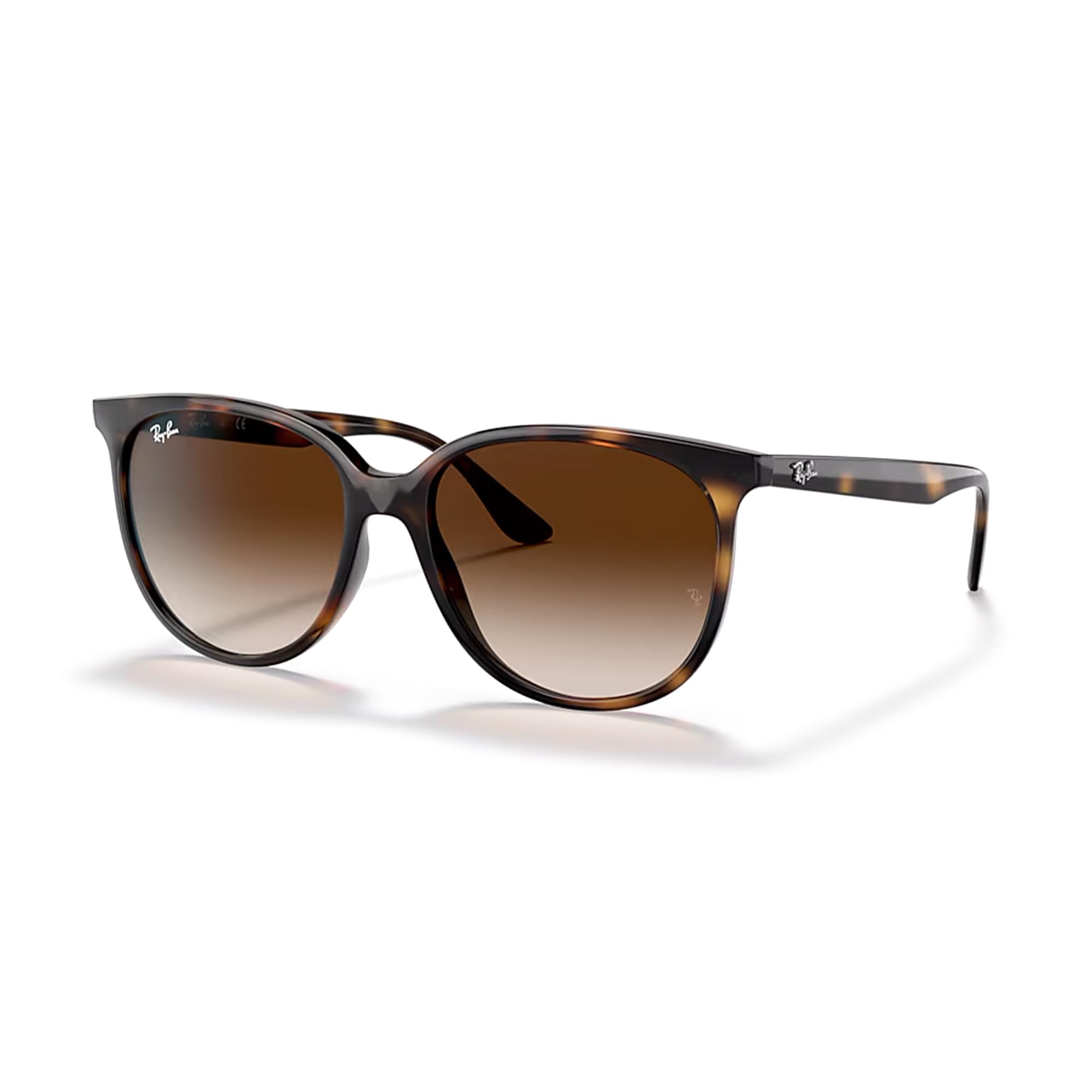 Ray-Ban RB4378 710/13 54MM Havana/Brown Gradient Square Sunglasses for Women + BUNDLE With Designer iWear Complimentary Eyewear Kit