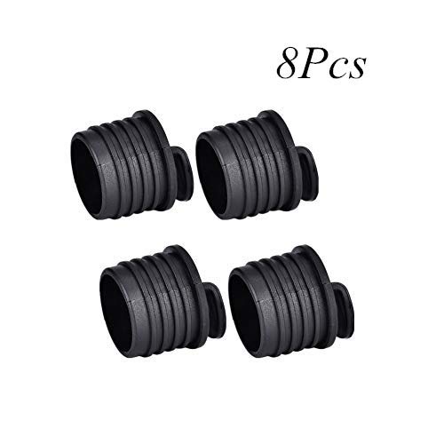 Kayak Scupper Plug Kit, 8X Marine Boat Scupper Stoppers Bungs for Kayak Canoe Boat Drain Holes Plugs Replacement