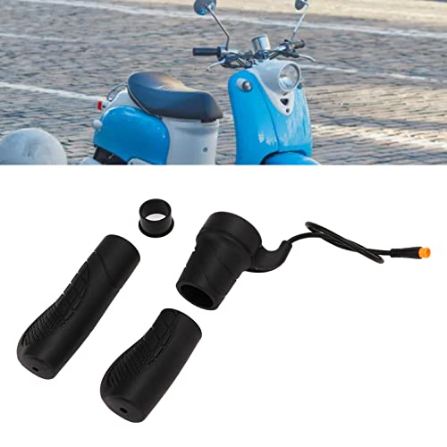 Niiyen Throttle Handle Grips and Cable 20x Electric Bike Throttle Accelerator Handle Grips Speed Regulating Handle General with Waterp for Mountain Bike Bikes Road Bike Modification