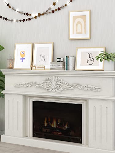 SUMGAR 8x10 Picture Frame with Mat Display Pictures, ๐ก๐ฎ๐๐๐ฟ๐ฎ๐น ๐ข๐ฎ๐ธ ๐ช๐ผ๐ผ๐ฑ 11x14 Photo Frame ๐ฆ๐ถ๐บ๐ฝ๐น๐ฒ ๐ณ๐ผ๐ฟ ๐ง๐ฎ๐ฏ๐น๐ฒ๐๐ผ๐ฝ ๐๐ฒ๐๐ธ Gallery Wall Mounted Display Set of 2