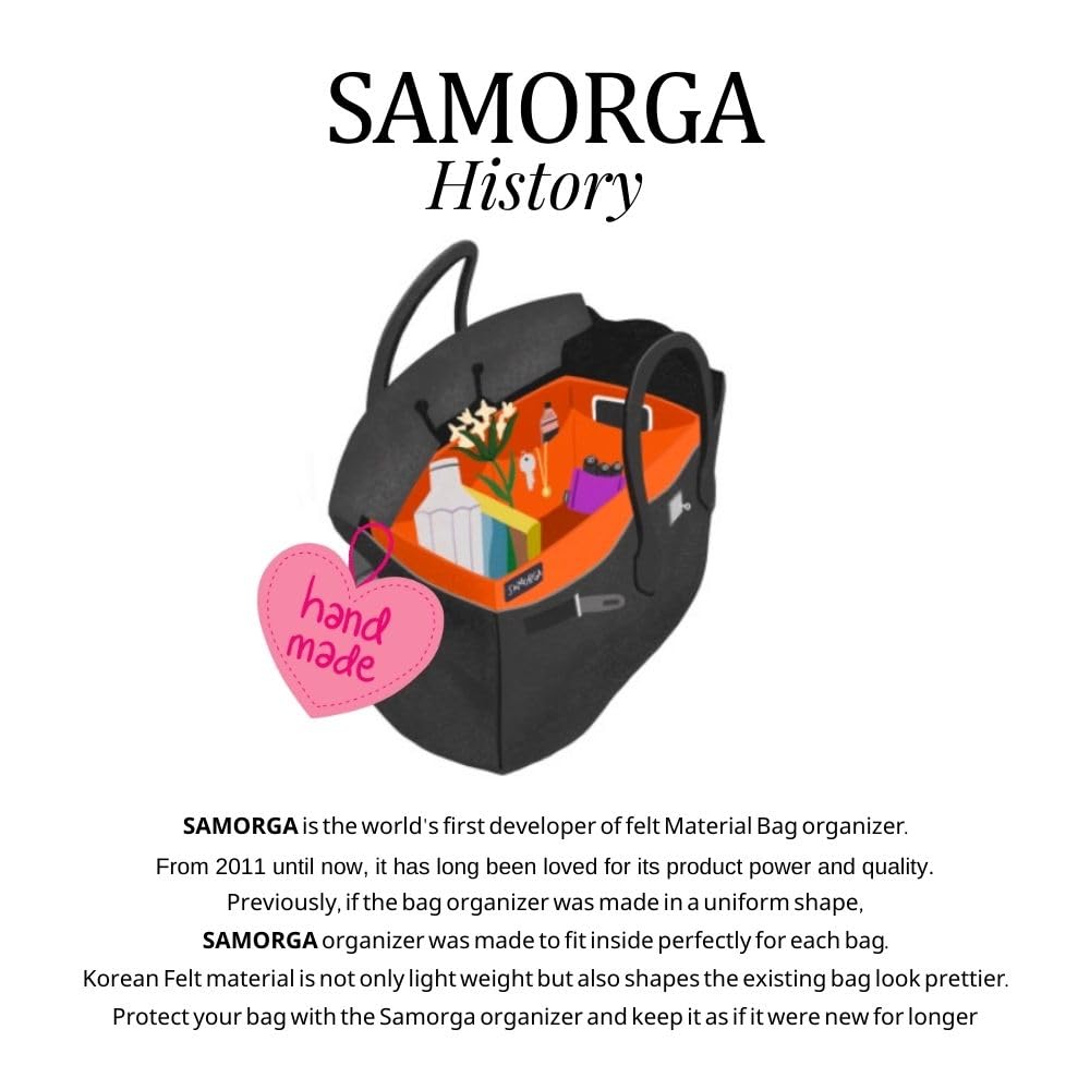 SAMORGA (1-159/ LV-NICE-Mini) LV Nice Mini Bag Organizer Insert Innerbag (1.2mm Leather Beige)